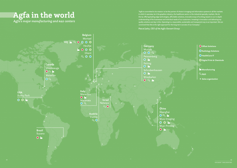 Agfa in the World - Agfa Corporate