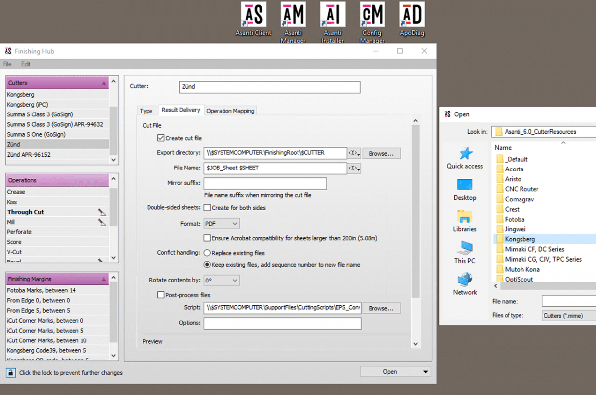 Asanti Network – Printing