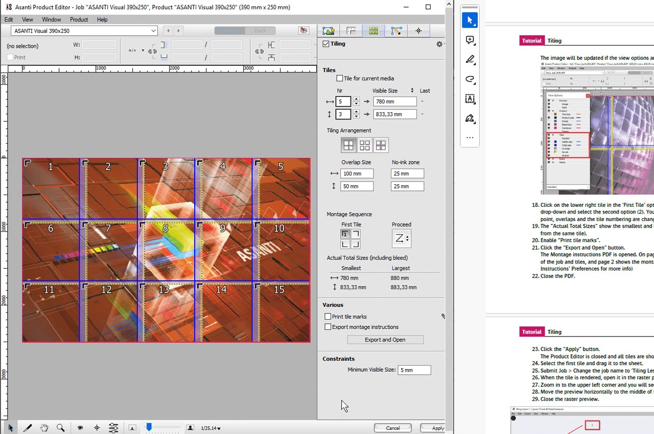 Asanti tutorials – Printing