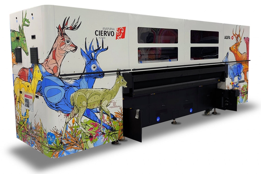 Agfa showcases the Anapurna Ciervo at The Print Show 2025 – Printing