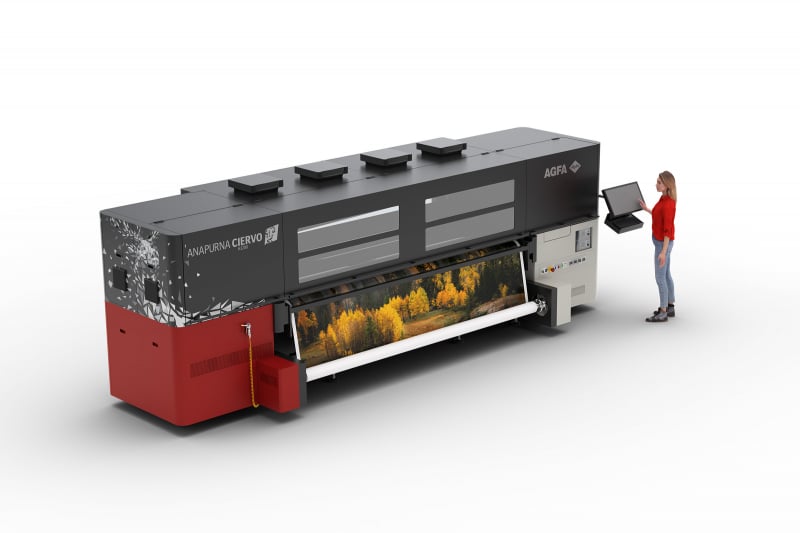 Agfa Debuts New Anapurna Ciervo H3200 Hybrid Inkjet Printer at ISA ...