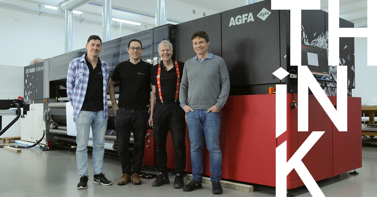 Creaplot secures future with Agfa Tauro inkjet printing system