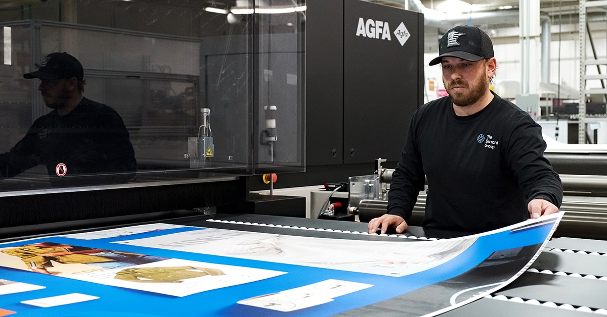 Agfa & PrintFactory boost workflow integration for The Bernard Group