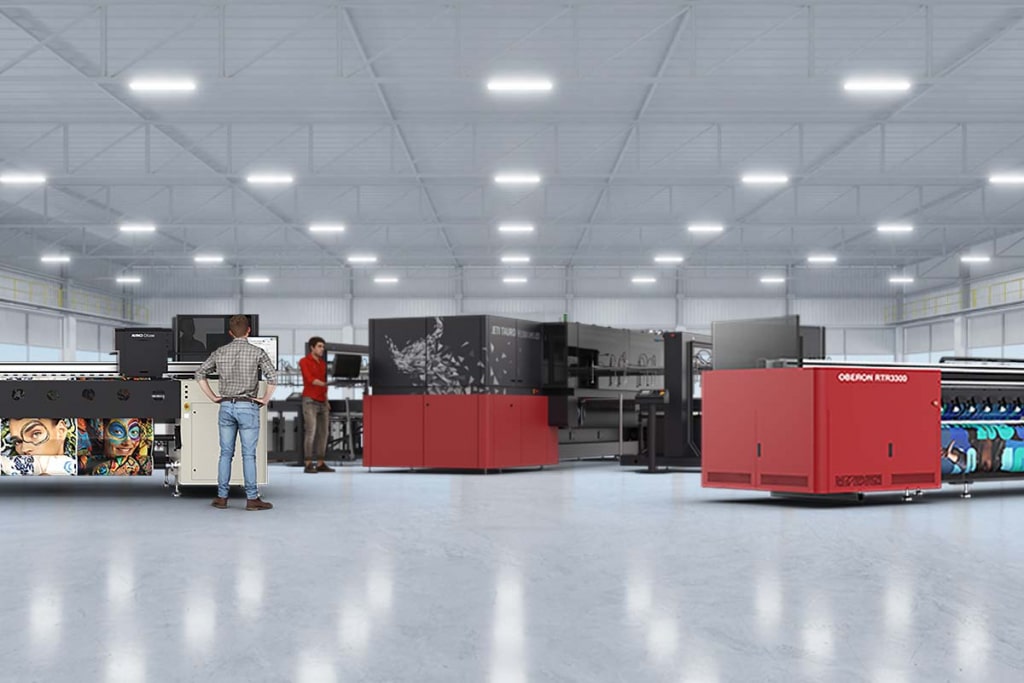 Industrial Printing - Agfa inkjet inks & fluids for print & manufacturing
