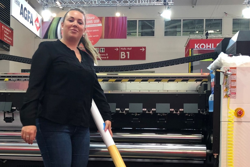 Explore Agfa's large-format inkjet printing assortment at FESPA 2023