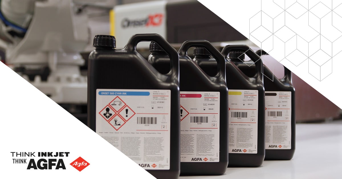 Agfa announces new inkjet ink developments for Onset and Avinci