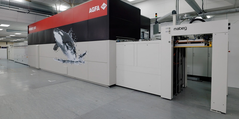 Agfa unveils SpeedSet 1060 water-based inkjet press, revolutionizing ...