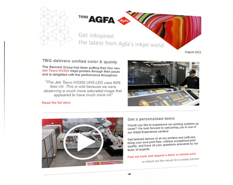 Agfa sign & display solutions - Large format inkjet printers, inks ...