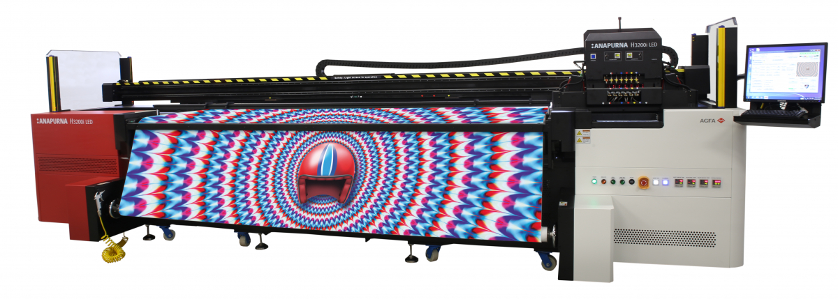 Nieuwe hybride Anapurna inkjetprinter voor Promosign – Printing