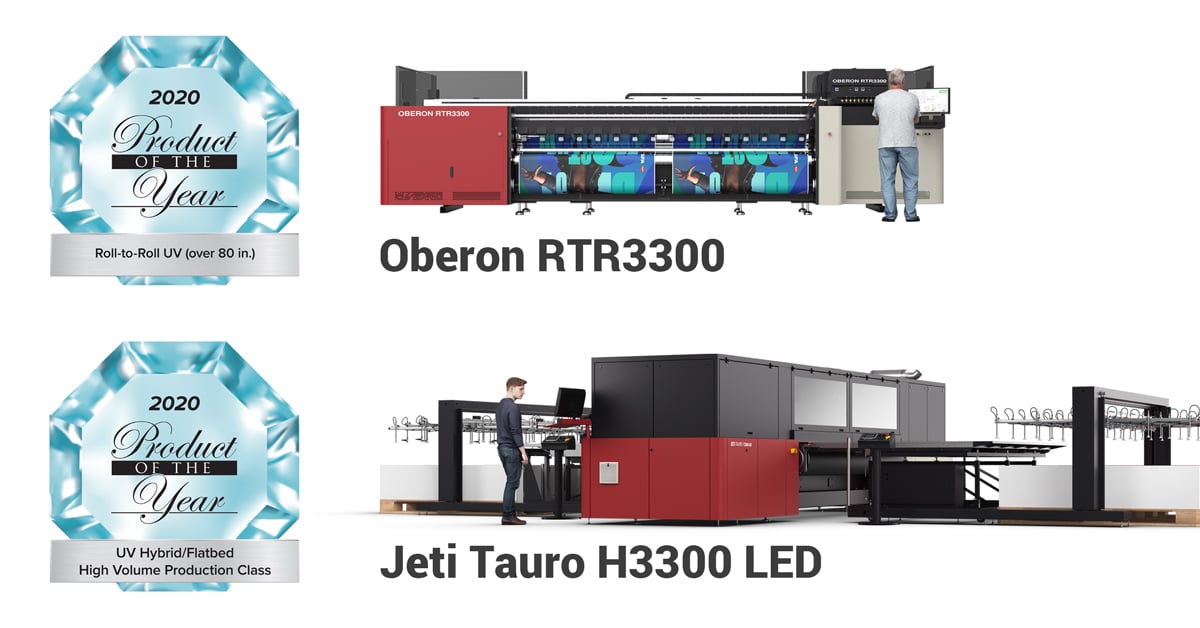 Two Agfa large-format printers get 2020 Product of the Year Awards