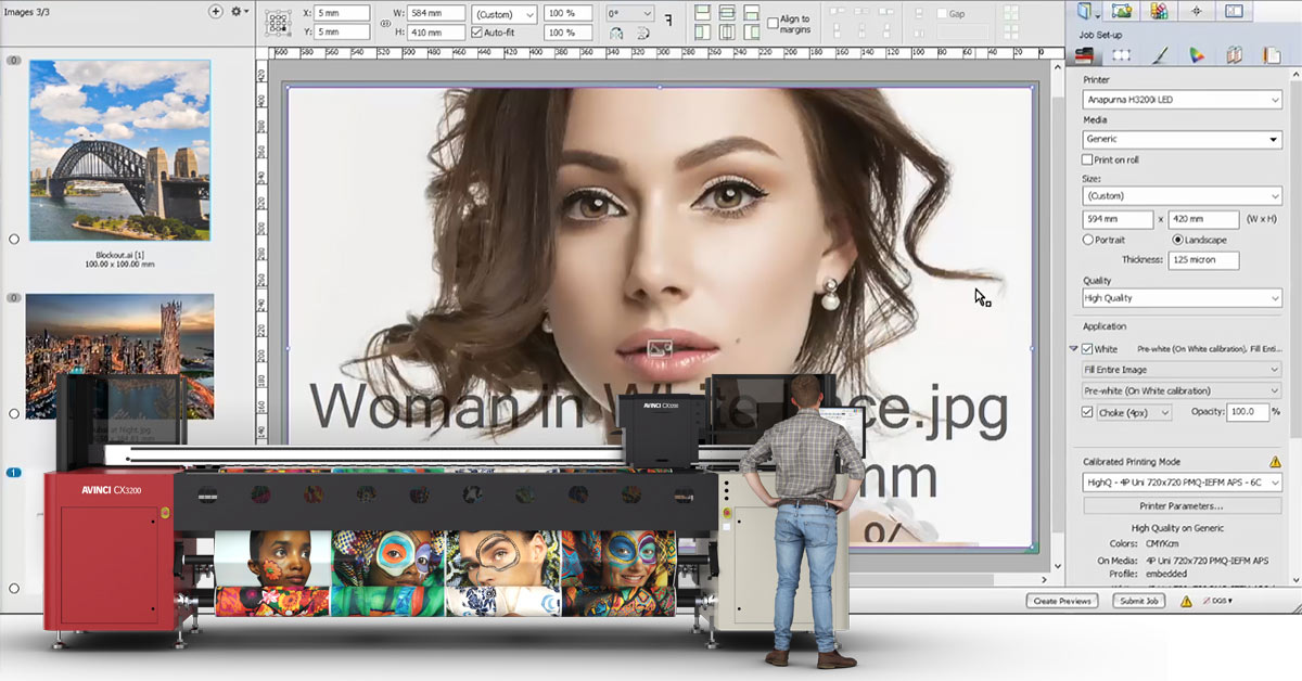 Agfa software for large format printers - Workflow automation & tools