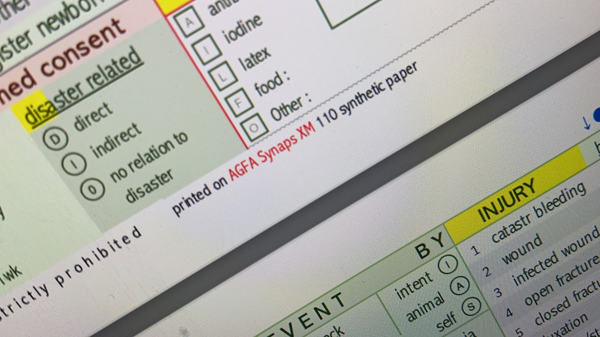 Agfa SYNAPS synthetic paper donated to Turkey field hospitals ...